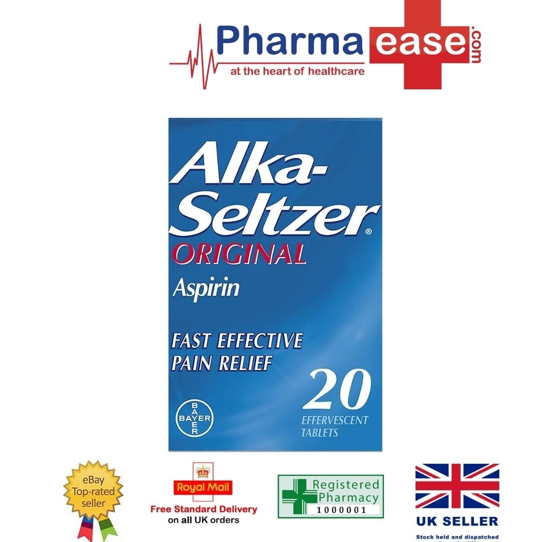 Alka-Seltzer Original – 20 Effervescent Tablets – NetChemist